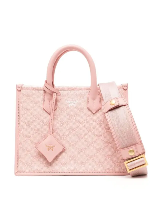 Mcm Lauretos Himmel Small Tote Bag