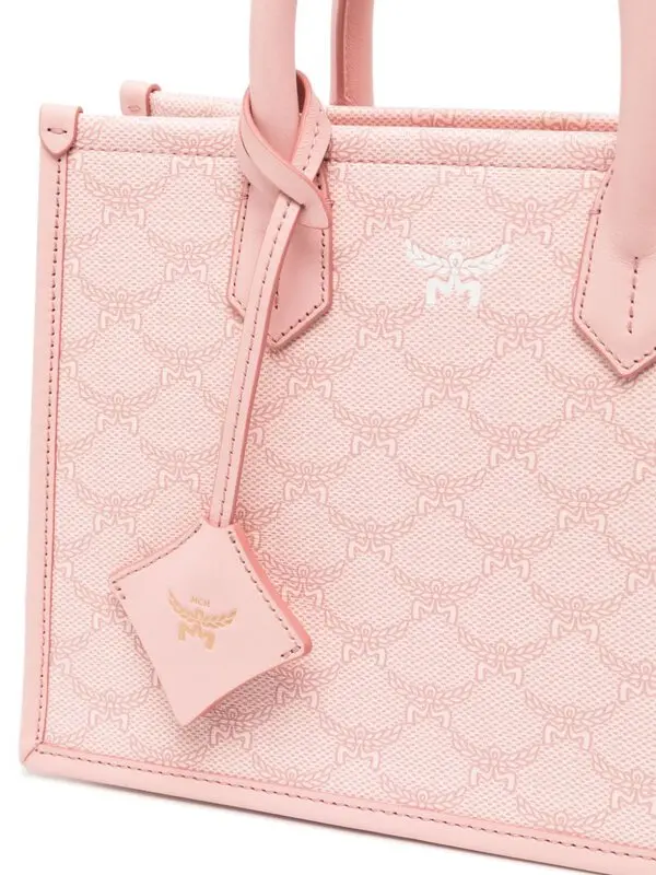 Mcm Lauretos Himmel Small Tote Bag