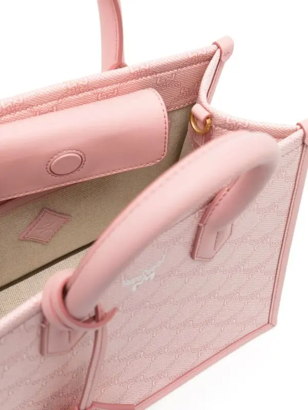 Mcm Lauretos Himmel Small Tote Bag