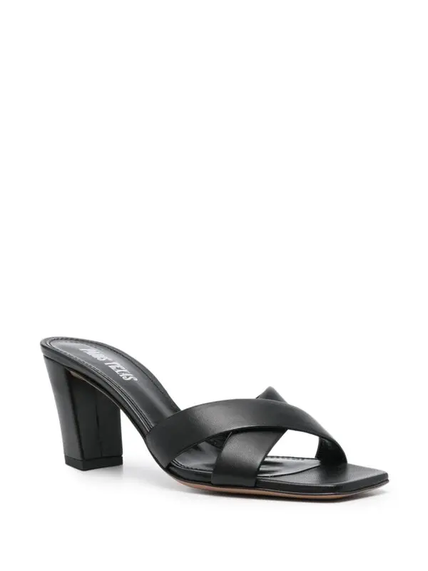 Paris Texas Dafne Sandals - Black