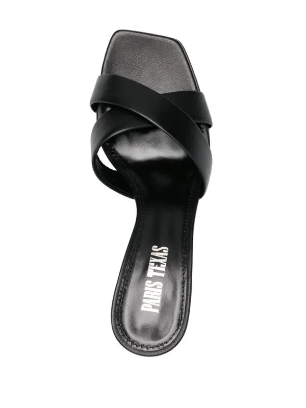 Paris Texas Dafne Sandals - Black