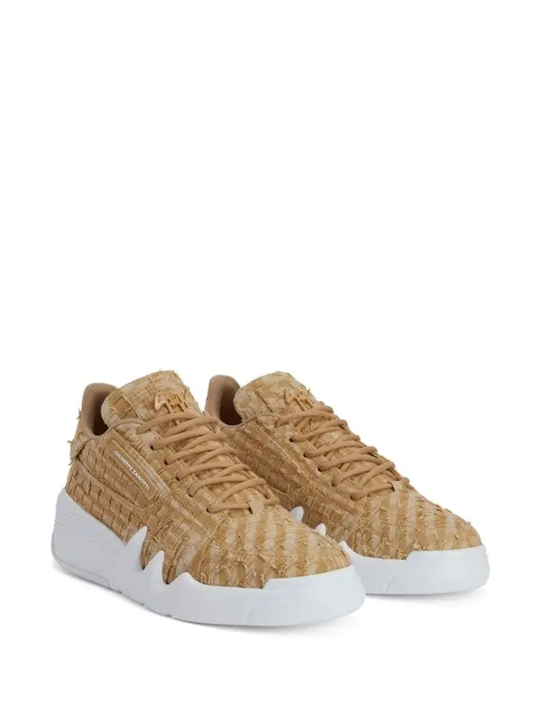 GIUSEPPE ZANOTTI Talon Lace-up Low-top Sneakers