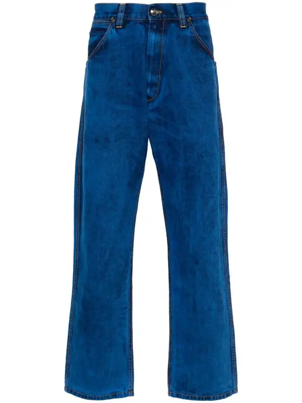 VIVIENNE WESTWOOD Ranch Straight-leg Jeans - Blue