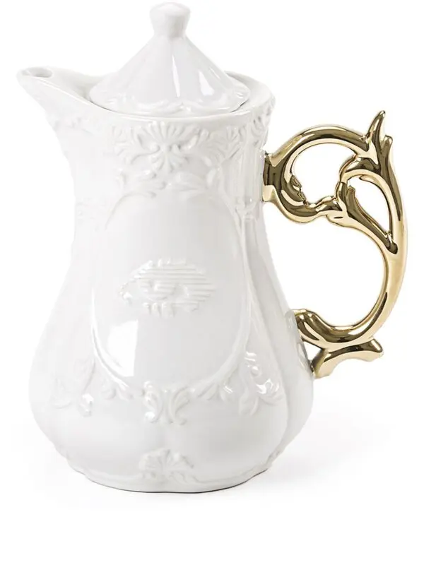 SELETTI I-wares Porcelain Teapot - White