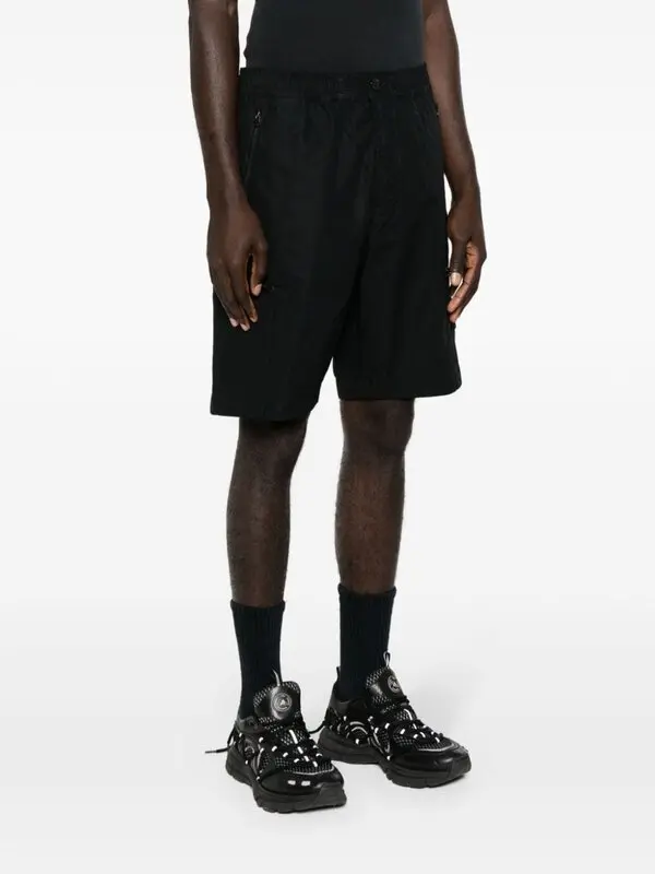 Stone Island Ghost Cargo Shorts - Black