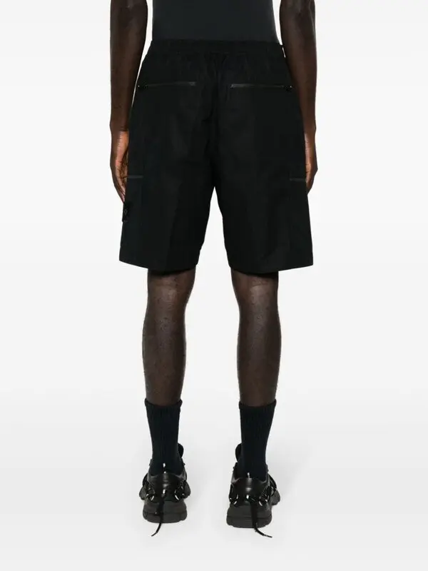 Stone Island Ghost Cargo Shorts - Black