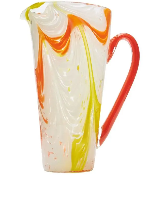 CABANA X Carolina Herrera Jackie Murano Glass Carafe - Yellow