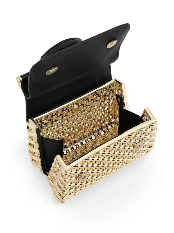 Dolce & Gabbana Mini Sicily Cage Top-handle Bag