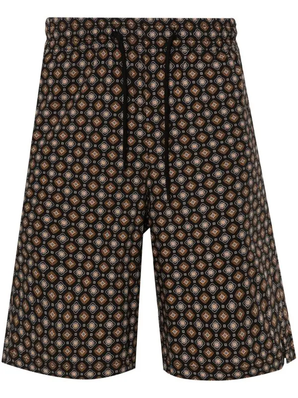 A.p.c. Vincento Geometric-pattern Shorts
