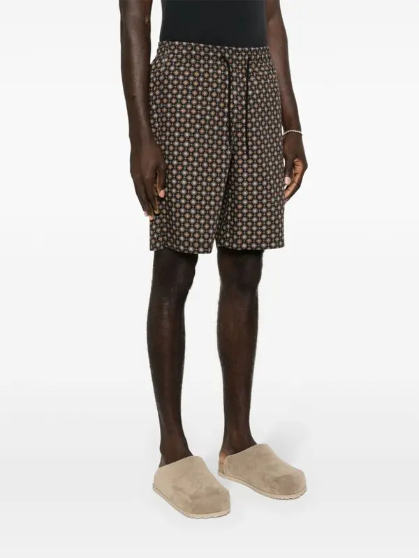 A.p.c. Vincento Geometric-pattern Shorts
