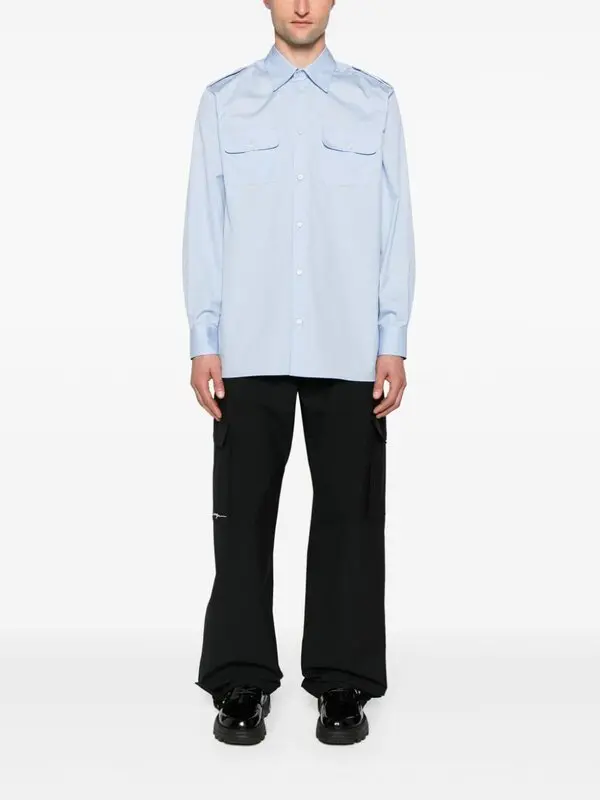 MSGM Drawstring Cargo Trousers