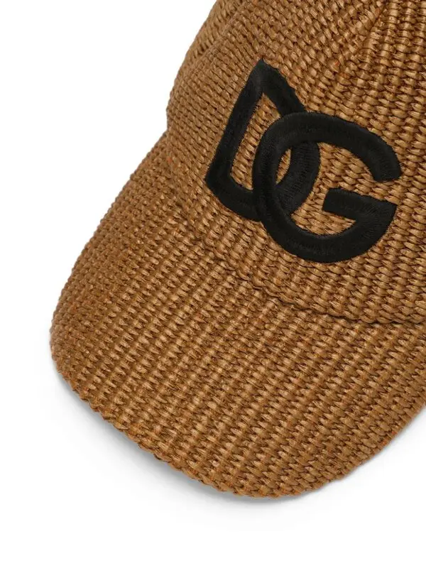 Dolce & Gabbana Logo-embroidered Interwoven Cap