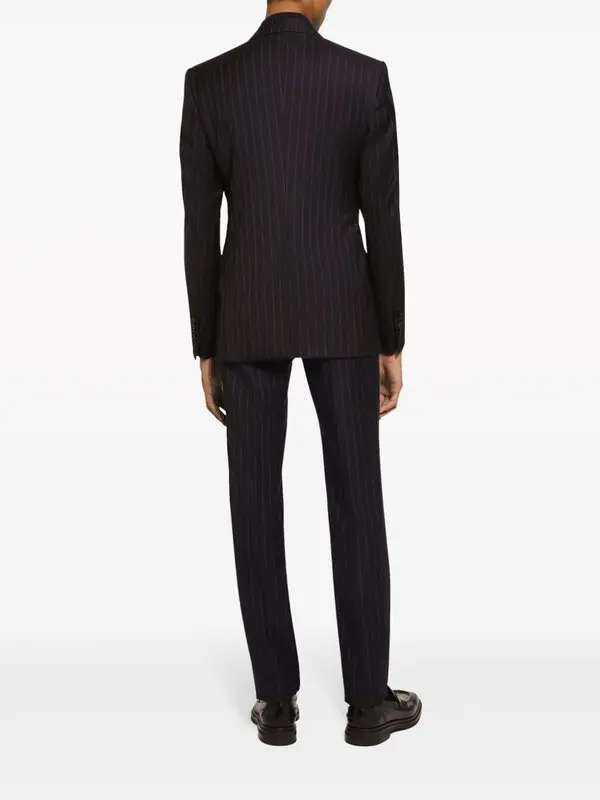 Dolce & Gabbana Striped Single-breasted Blazer