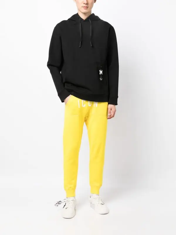 Dsquared2 Icon-print Track Pants - Yellow