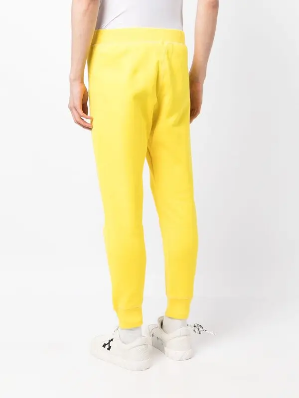 Dsquared2 Icon-print Track Pants - Yellow