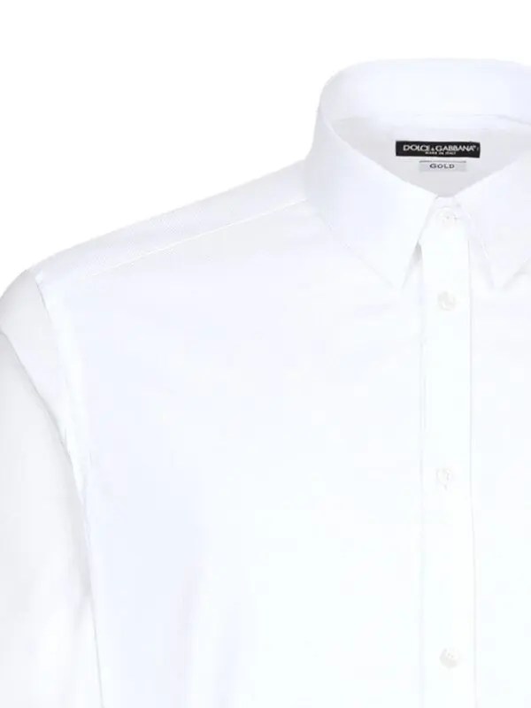 Dolce & Gabbana Long-sleeve Poplin Shirt