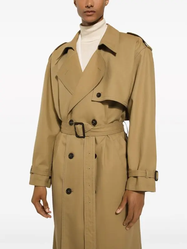 Dolce & Gabbana Belted Double-breasted Coat