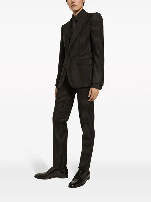 Dolce & Gabbana Rhinestone-embellished Trousers - Black