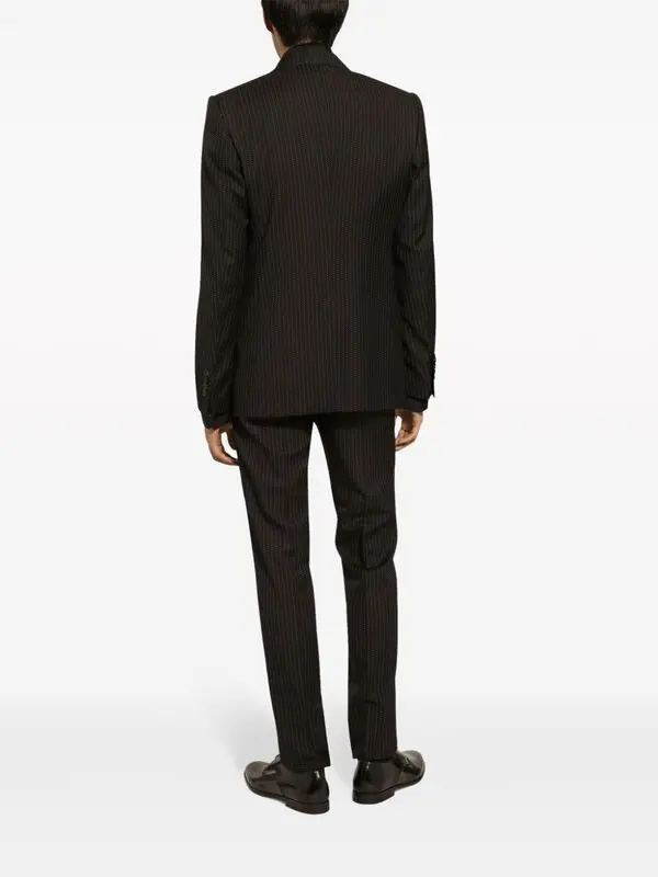 Dolce & Gabbana Rhinestone-embellished Trousers - Black