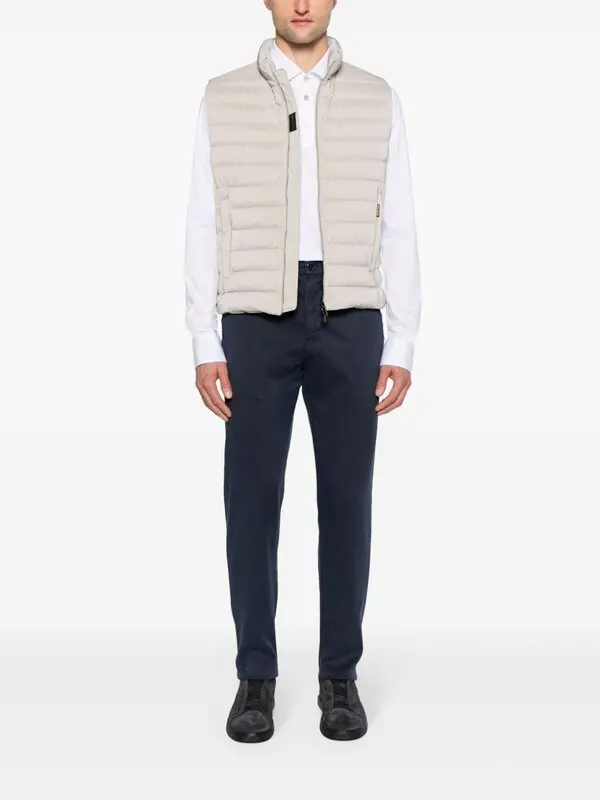 MOORER Calaf-os Padded Gilet - Neutrals