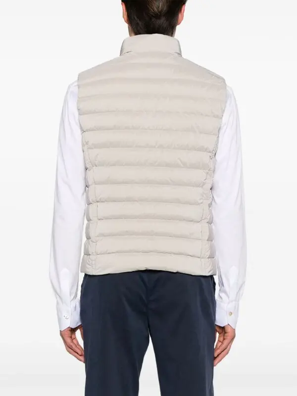 MOORER Calaf-os Padded Gilet - Neutrals