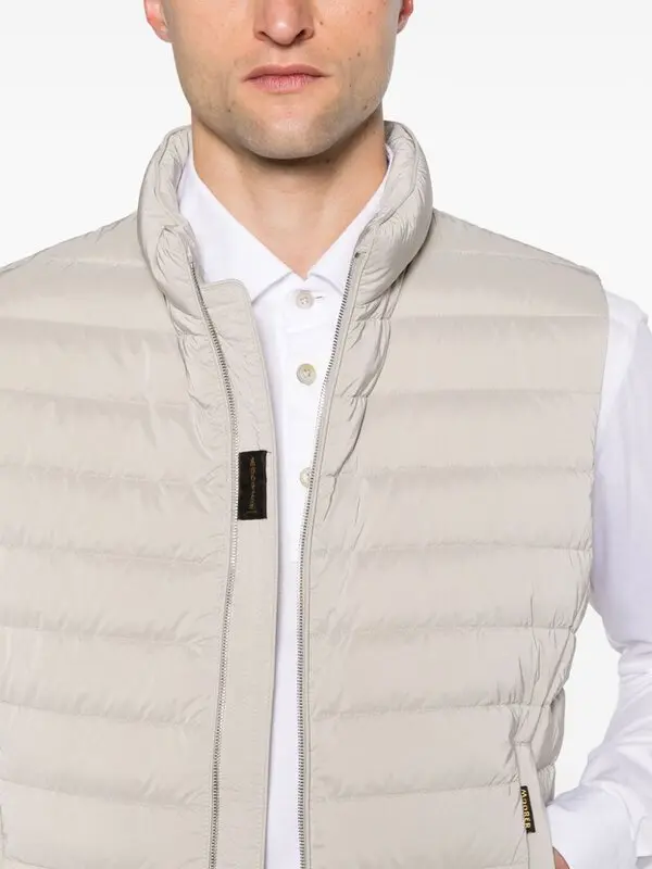 MOORER Calaf-os Padded Gilet - Neutrals