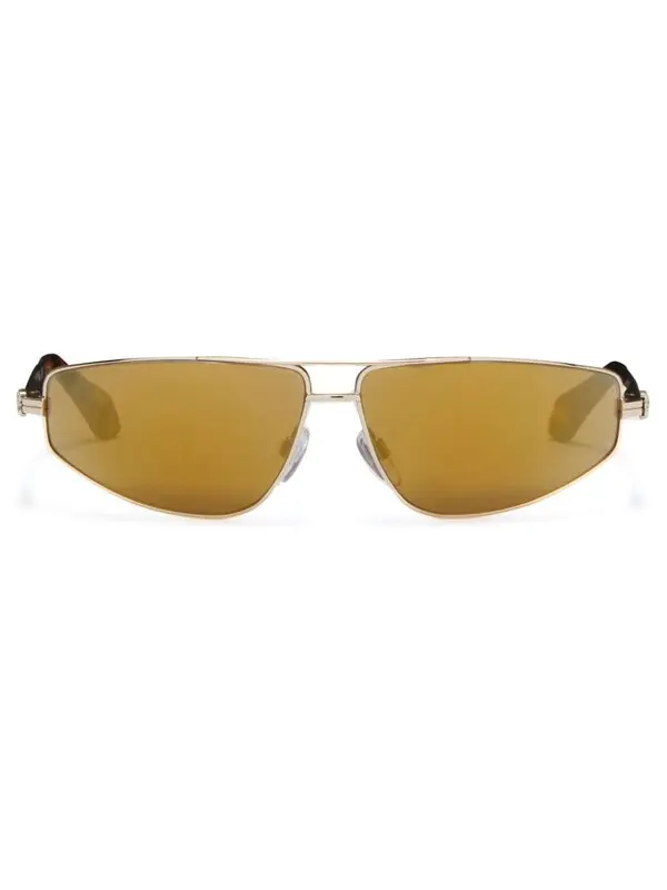 Palm Angels Clavey Rectangle-frame Sunglasses