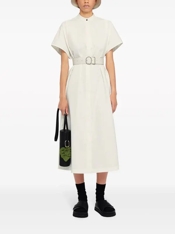 jil sander white shirt dress Jil Sander, Cotton shirt dress, Women, White, M, Dresses