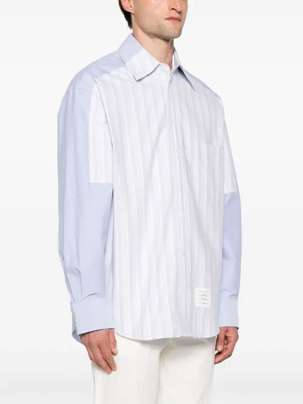 Thom Browne Patchwork Cotton Shirt