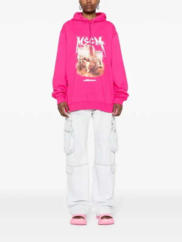 MSGM Mid-rise Straight-leg Jeans
