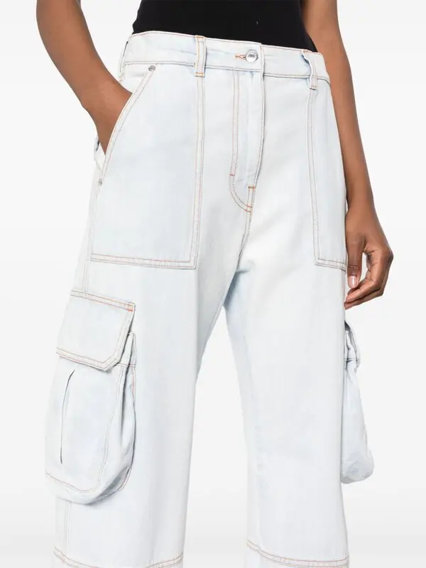 MSGM Mid-rise Straight-leg Jeans
