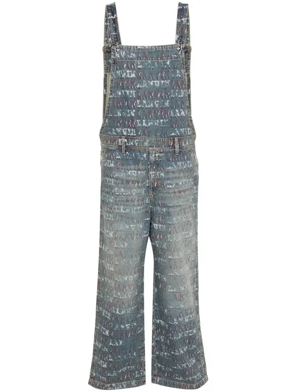 LANVIN X Future Denim Jumpsuit - Blue