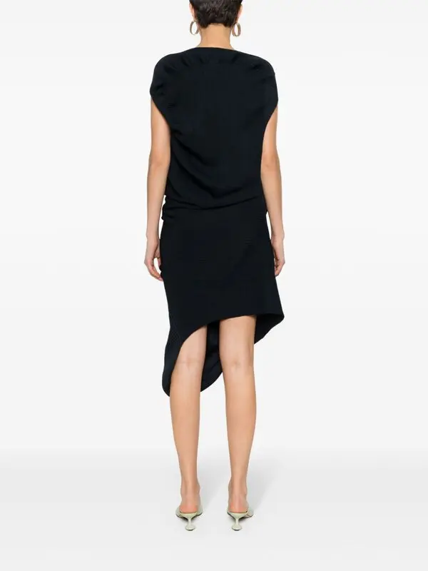 Issey Miyake Aerate Asymmetric Dress
