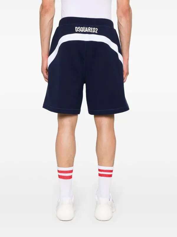 Dsquared2 Contrasting-trim Track Shorts