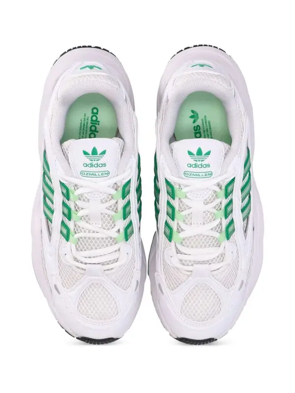 Adidas Ozmillen 3-stripe Sneakers - White