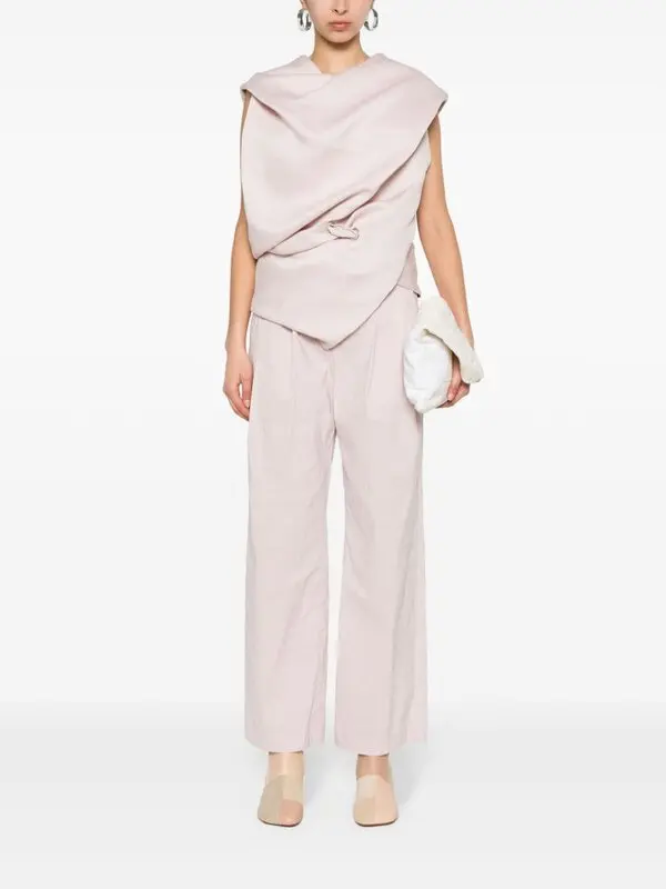 Issey Miyake Sleeveless Draped Top