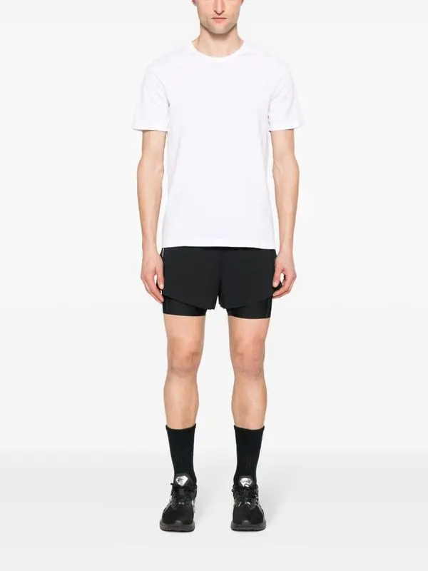 Y3 Logo-print Ripstop Running Shorts