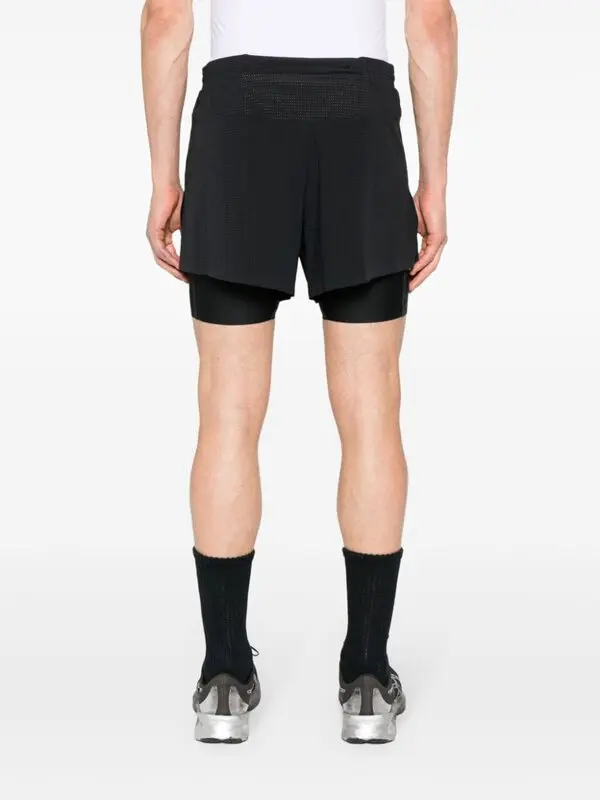 Y3 Logo-print Ripstop Running Shorts