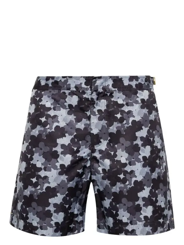 Orlebar Brown Bulldog Blossom Swim Shorts - Grey