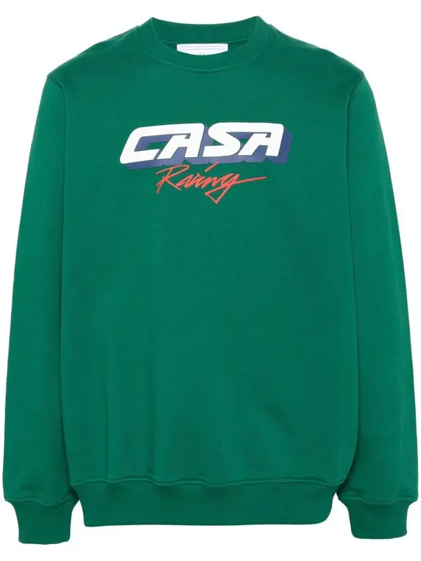 Casablanca Casa Racing 3d Cotton Sweatshirt