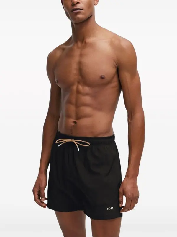 BOSS Quick-dry Swim Shorts With Logo Detail