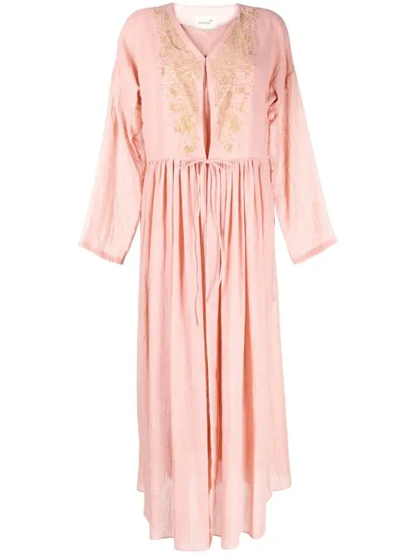BAMBAH Stud-embellished Kaftan Dress