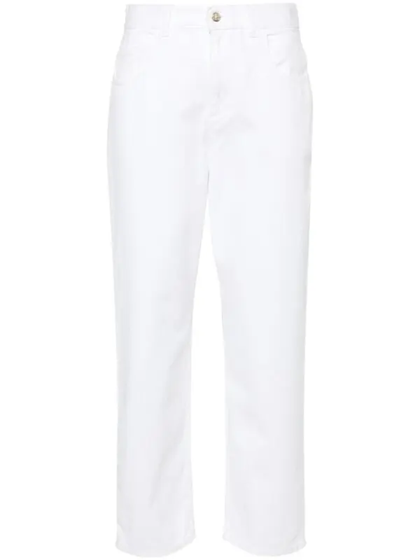 Moncler High-rise Cropped Jeans