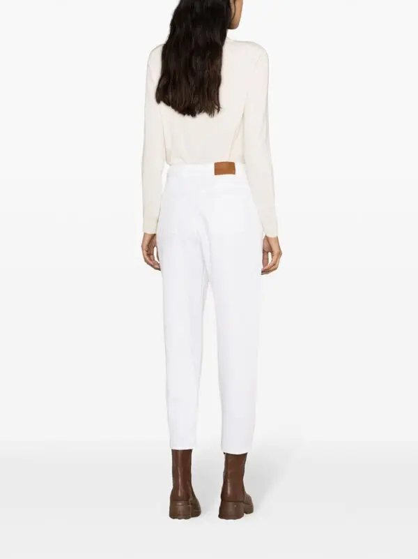 Moncler High-rise Cropped Jeans