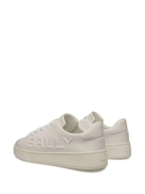 Bally Raise Logo-embossed Leather Trainers