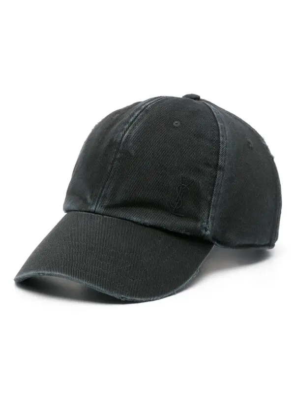 Saint Laurent Cassandre Cap - Black