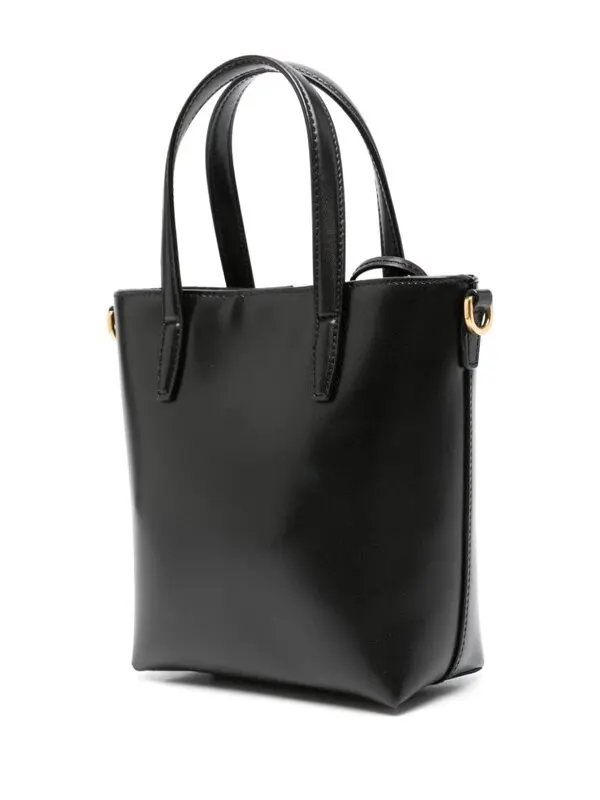 Saint Laurent Mini Leather Shopping Tote