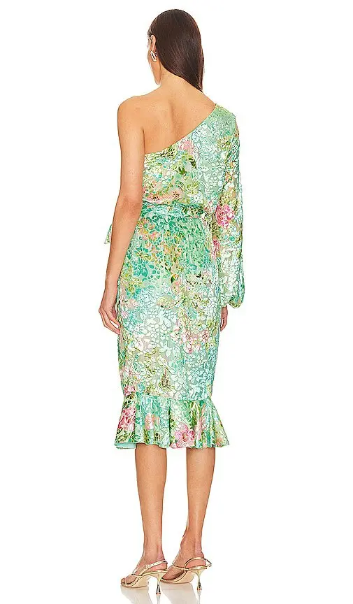 Hemant & Nandita Veena Midi Dress