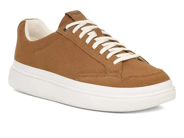 UGG South Bay Low Suede Lace-up Sneakers - Chestnut