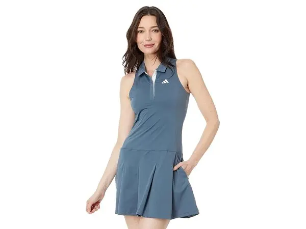 Adidas Ultimate365 Pleated Golf Dress Clothing Semi Blast - Pink